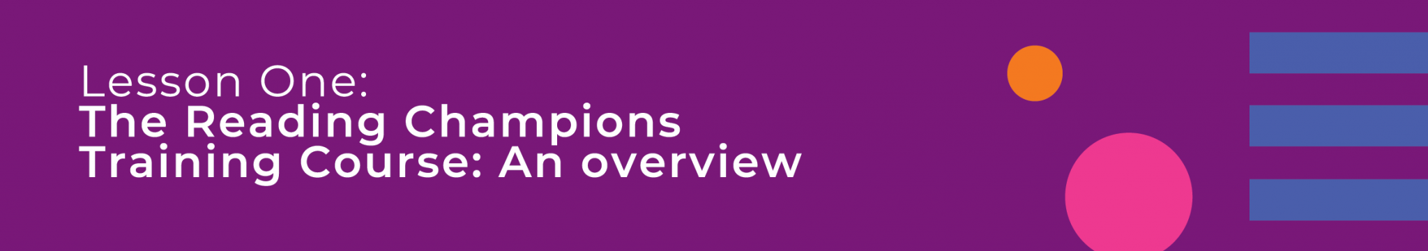 Roles and responsibilities in the Reading Champions programme ...