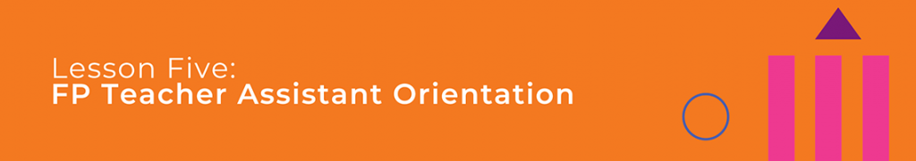 Teacher Assistants Guidelines: Foundation Phase | TeacherConnect